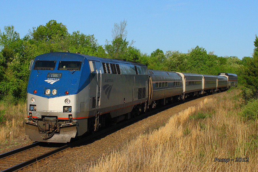 Eastbound Amtrak Missouri River Runner Train #314